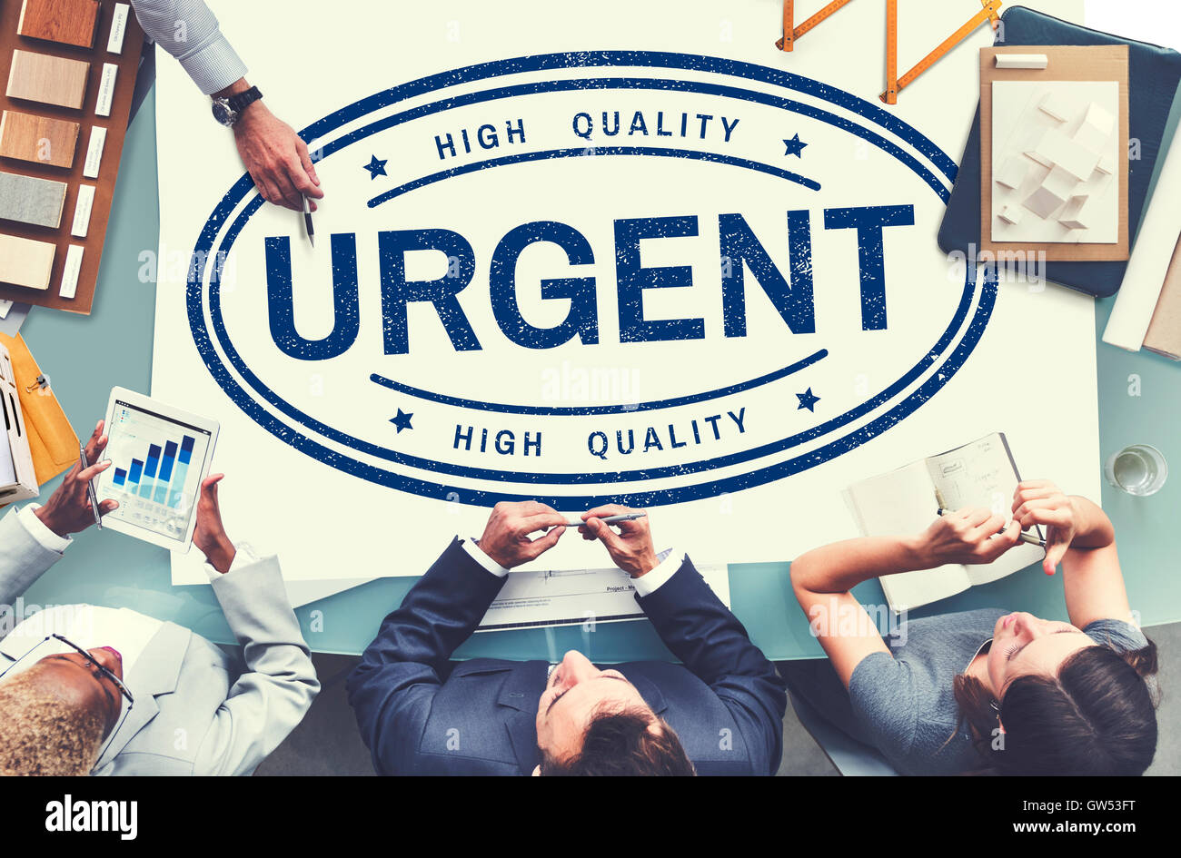 Urgent Important Priority Stamp Word Concept Stock Photo - Alamy