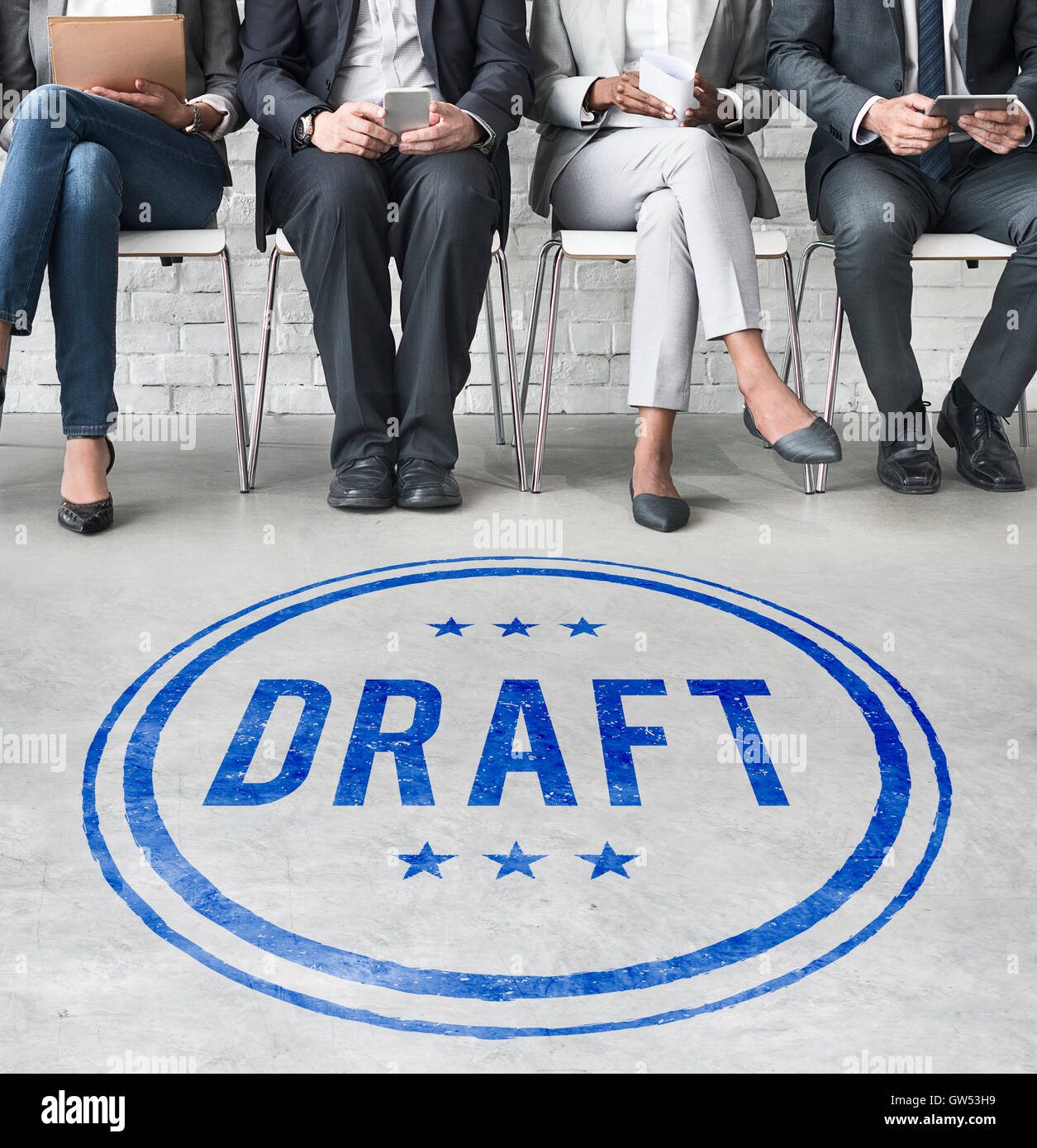 Draft Design Line Outline Sketch Style Graphic Concept Stock Photo - Alamy