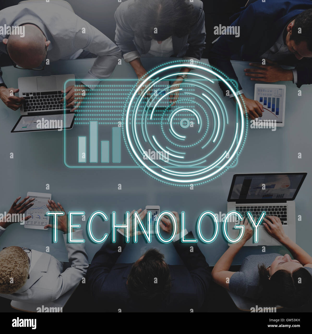 Technology Digital Innovation Futuristic Advanced Concept Stock Photo ...