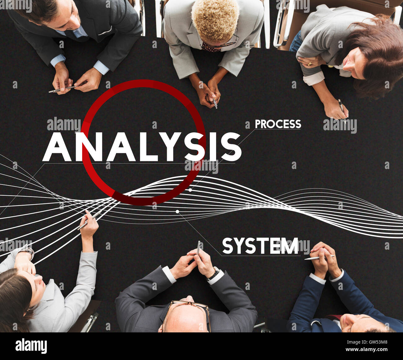Analysis Process System Company Solution Concept Stock Photo - Alamy