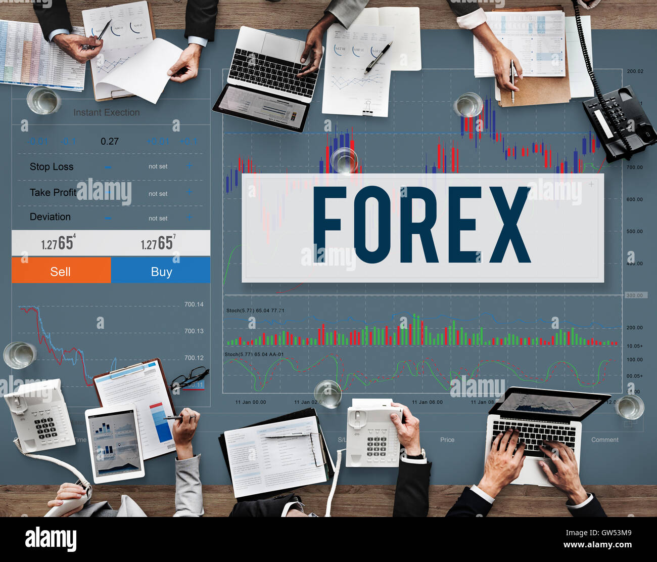 Forex Stock Exchange Graph Global Business Concept Stock Photo - Alamy
