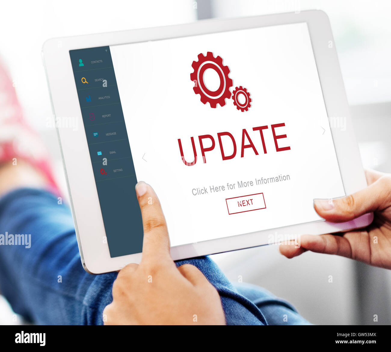 Configuration Update Program Repair Setting Installation Concept Stock ...