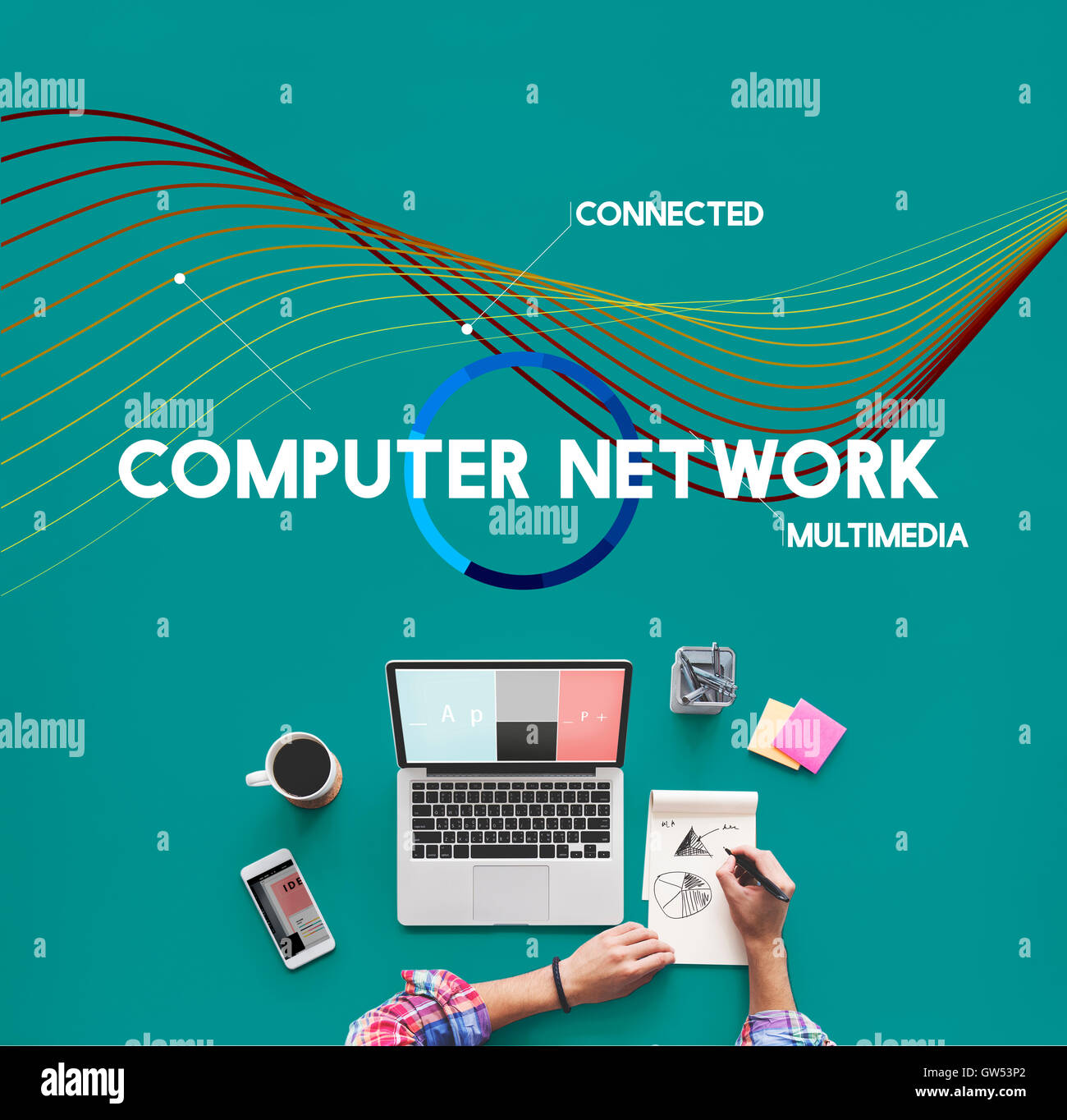 Technology Cloud Network Share Multimedia Concept Stock Photo - Alamy