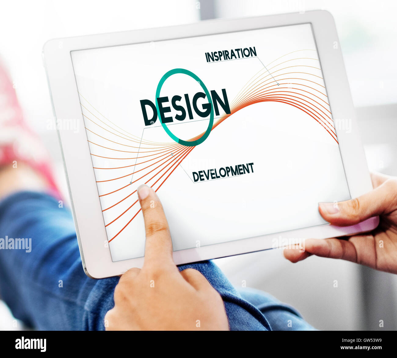Inspiration Development Design Creative Thinking Concept Stock Photo ...