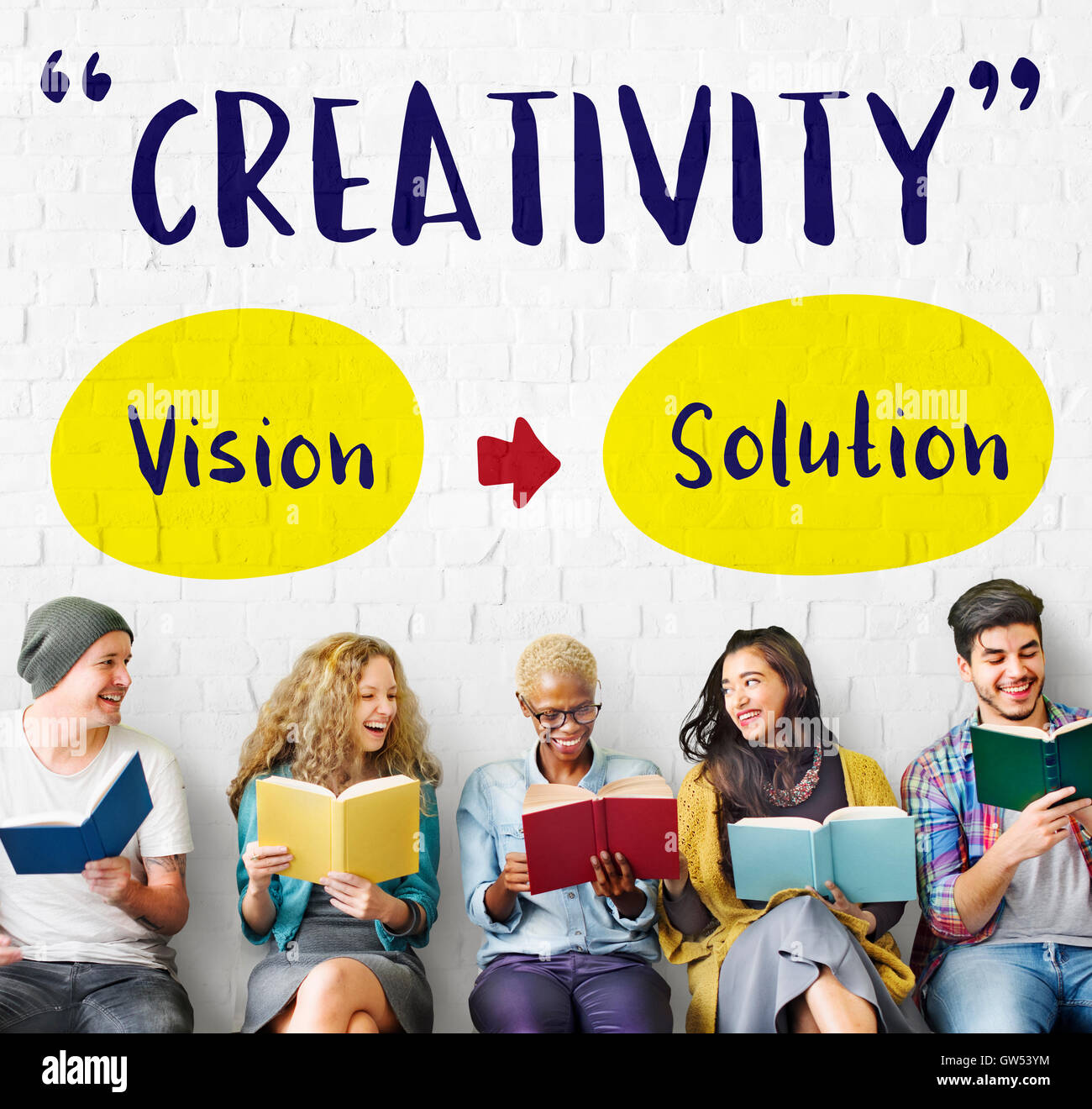 Creativity Vision Thinking Imagination Concept Stock Photo - Alamy