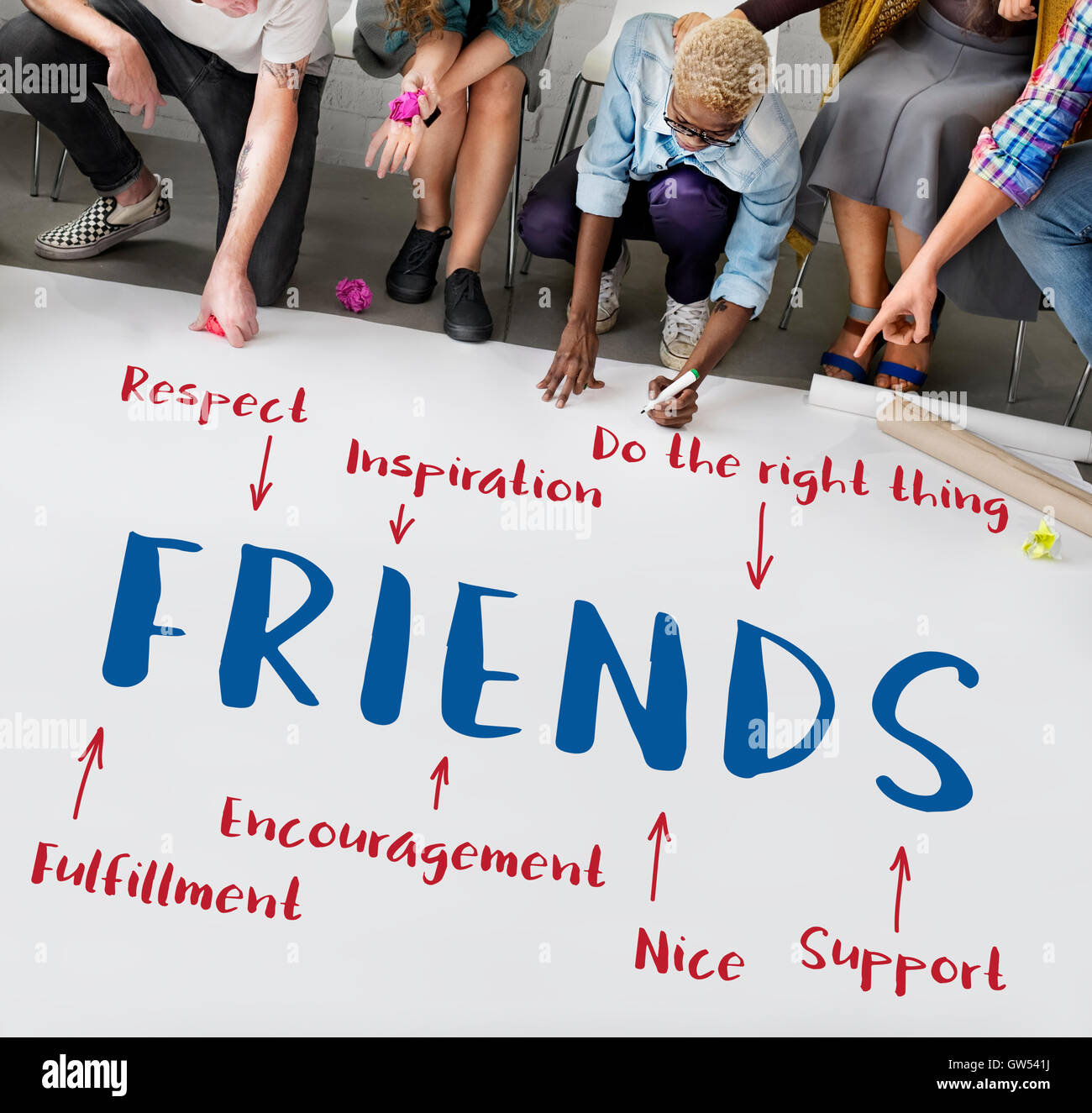 Helping diagram hi-res stock photography and images - Alamy