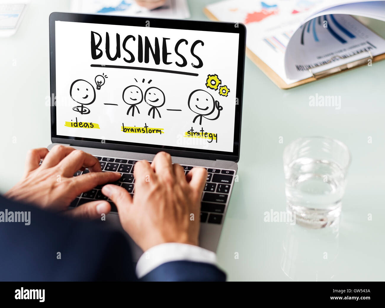 Business Organization Company Idea Concept Stock Photo - Alamy