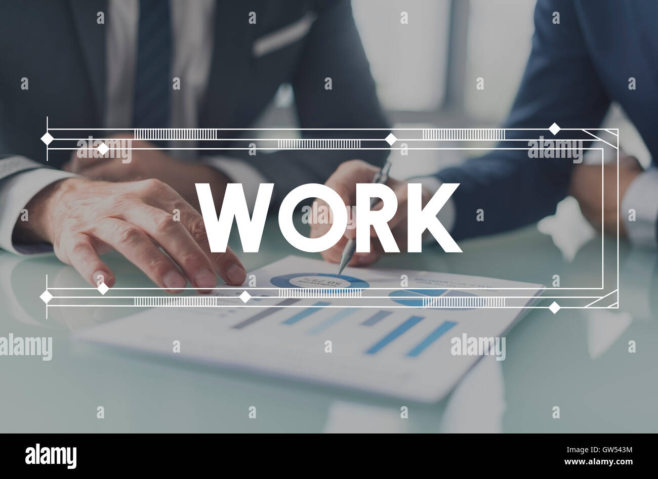 Report Work Professional Job Concept Stock Photo - Alamy