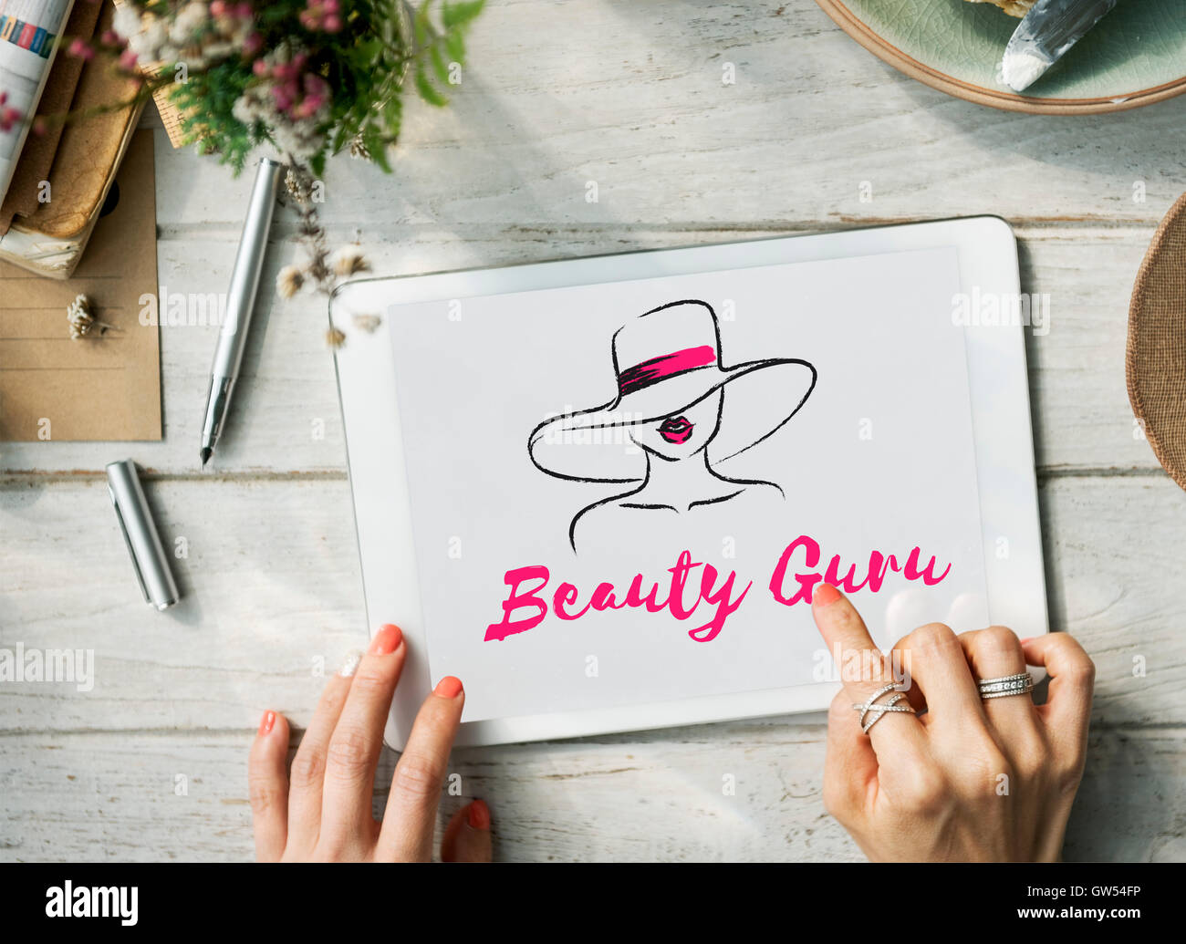 Appeal Attraction Beauty Fashion Vogue Graphic Concept Stock Photo - Alamy