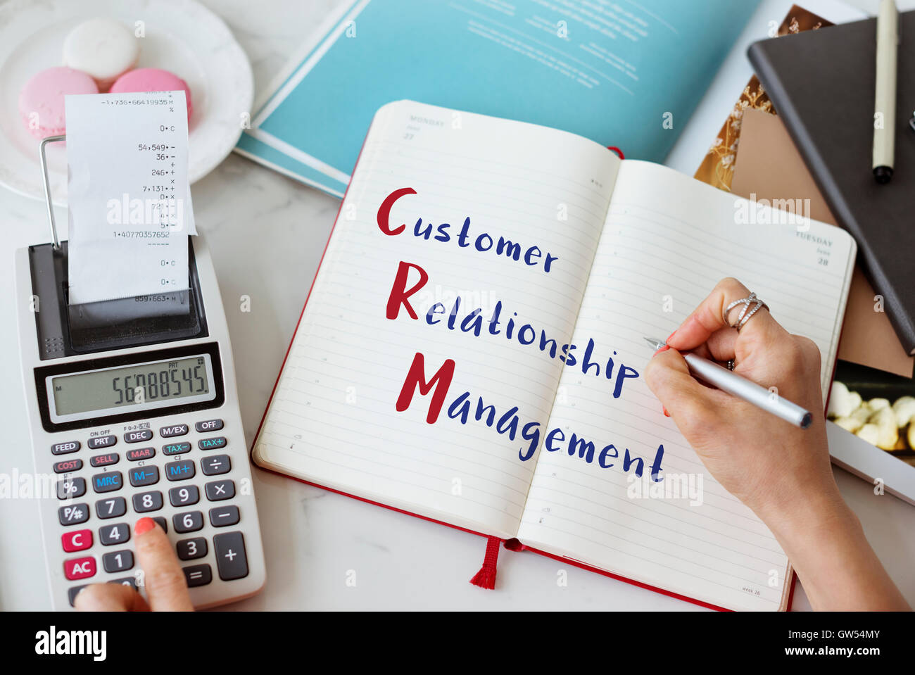 Customer relationship management hi-res stock photography and images ...
