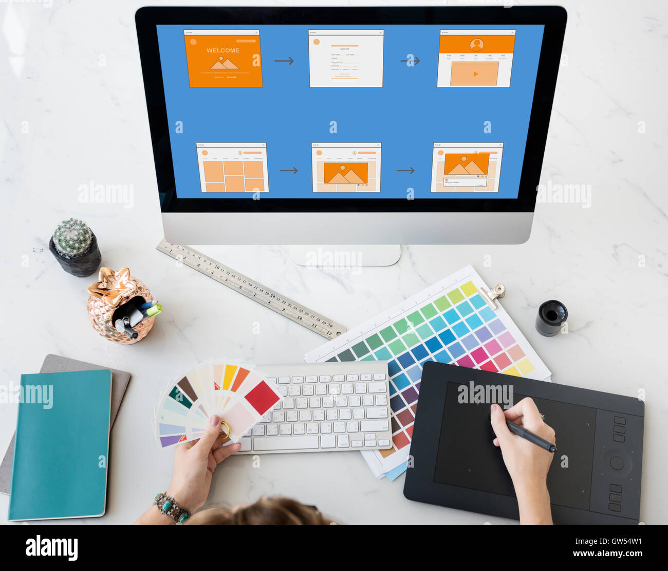 Web Design Ideas Creativity User Interface Programming Concept Stock ...