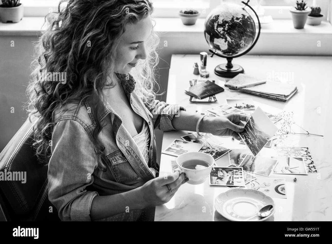 Relax journey Black and White Stock Photos & Images - Alamy