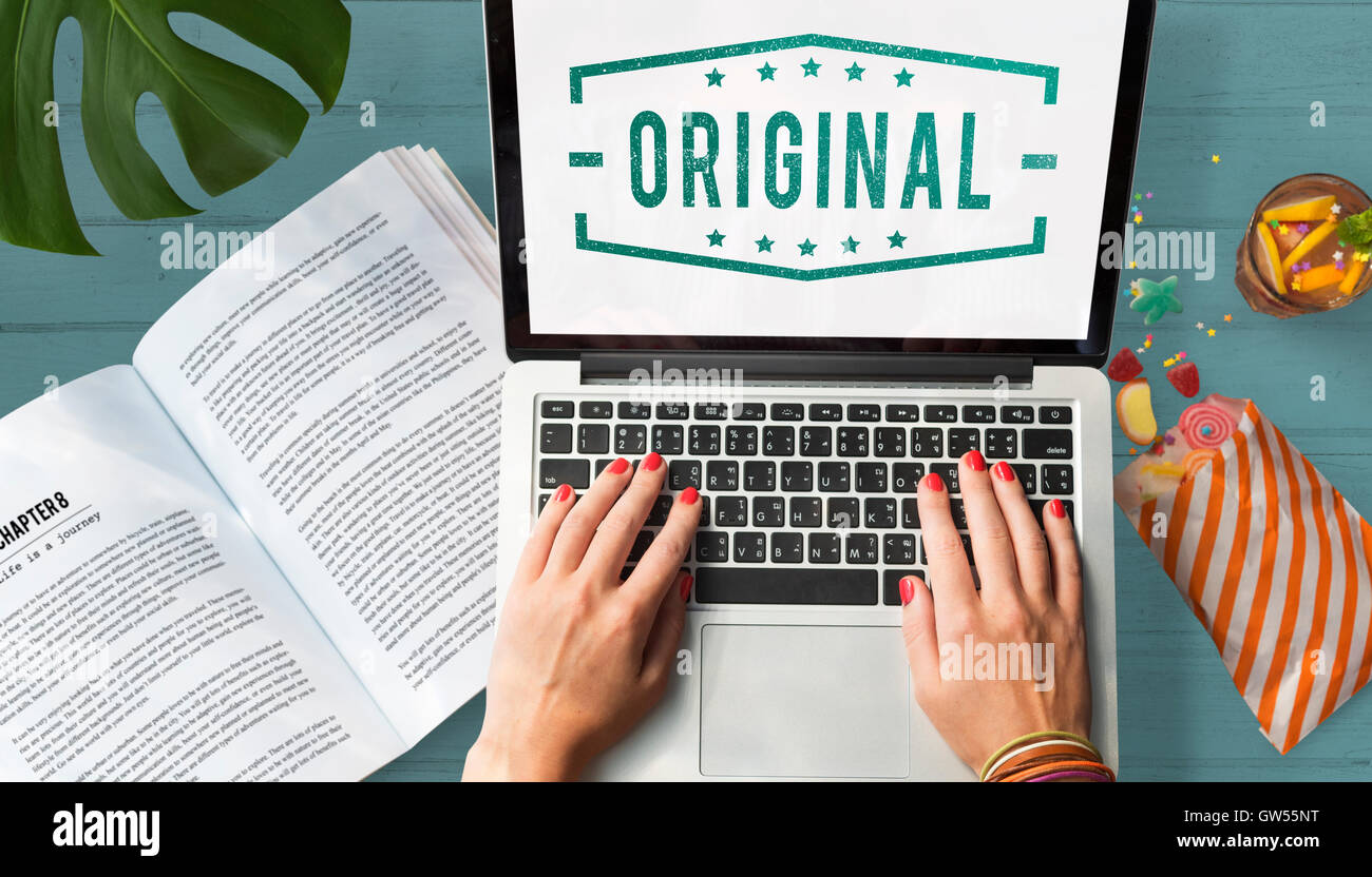 Original Copyright Genuine Patent Brand Graphic Concept Stock Photo - Alamy