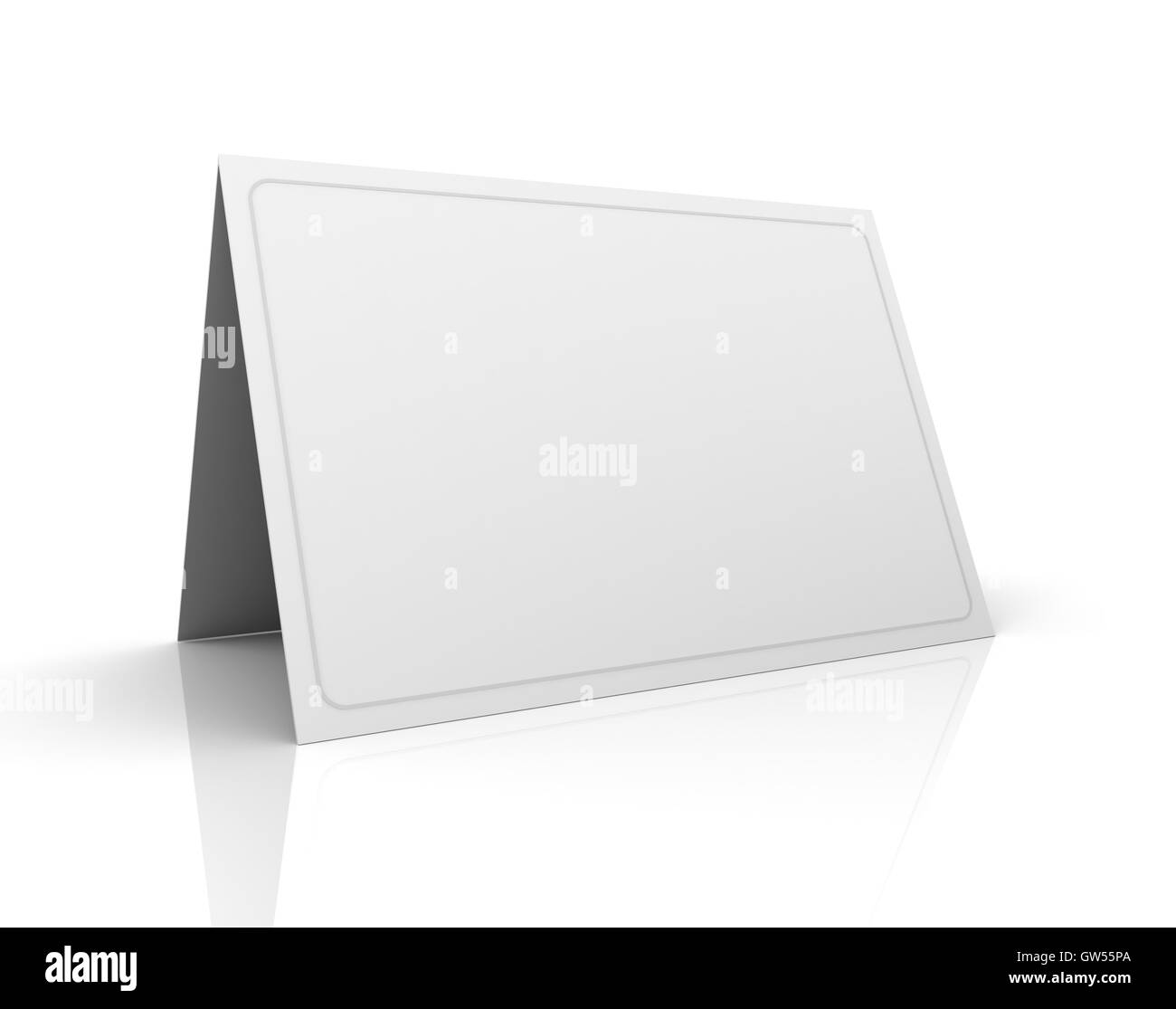 Blank display card Black and White Stock Photos & Images - Alamy