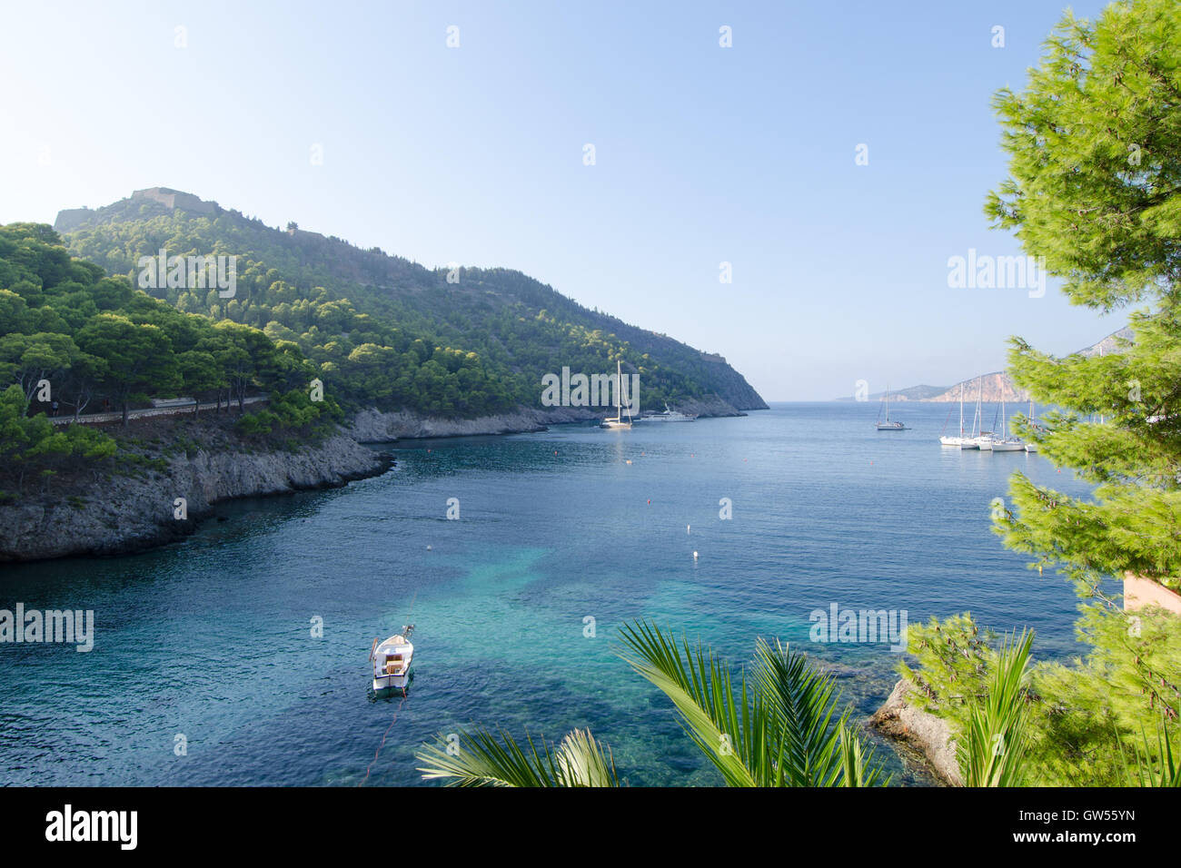 Asos Bay, Kefalonia Greece Stock Photo - Alamy