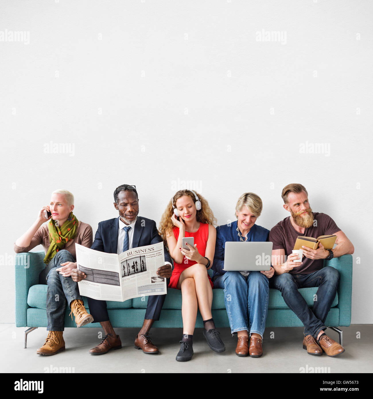 Diverse Group of People Community Togetherness Activity Concept Stock ...
