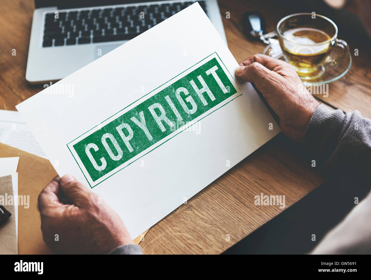 Copyright Design License Patent Trademark Value Concept Stock Photo - Alamy
