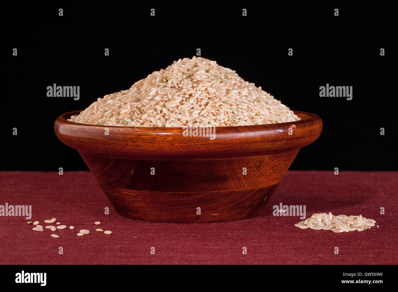 Raw brown rice hi-res stock photography and images - Alamy