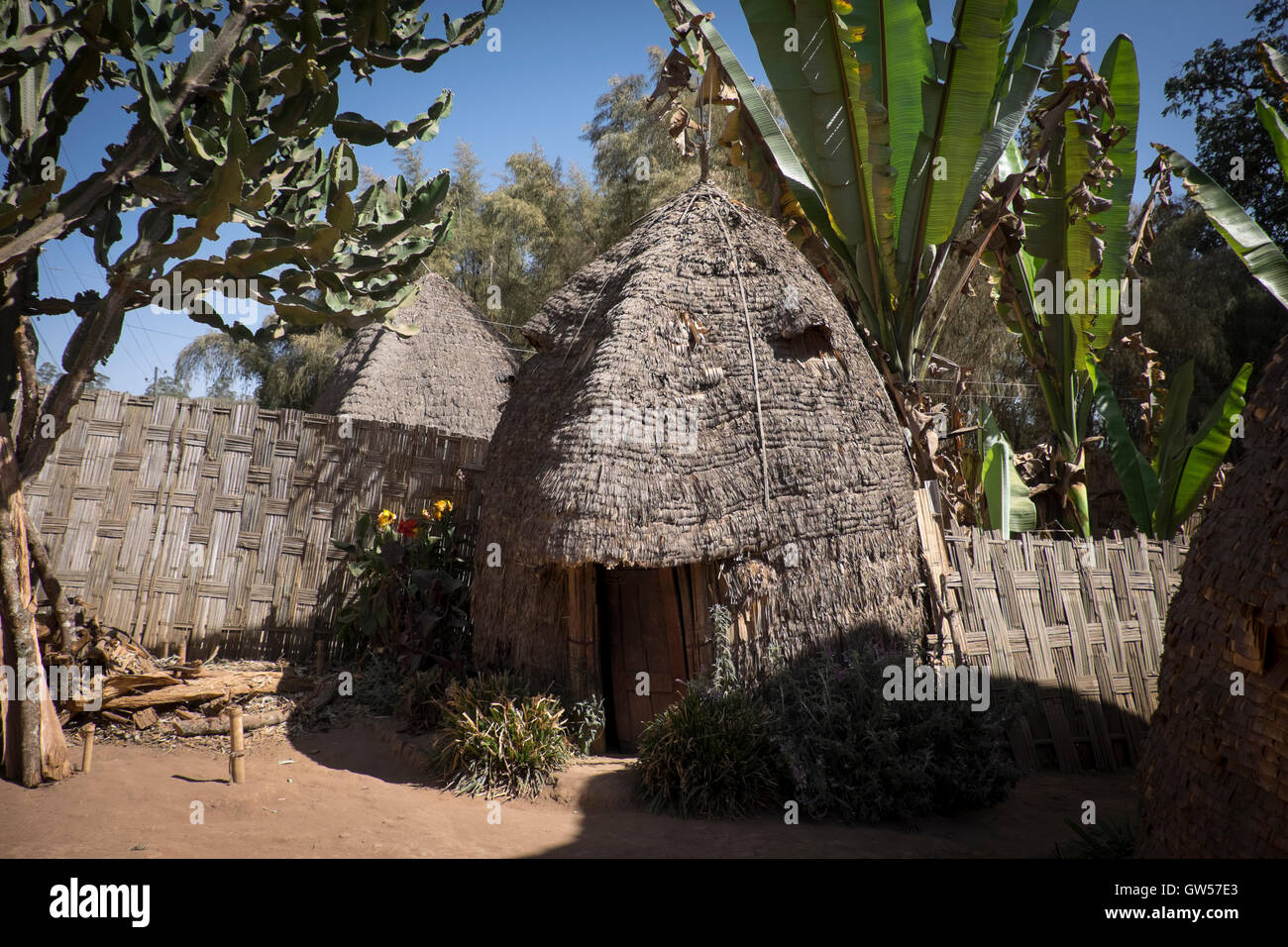 Banana thatch roof hi-res stock photography and images - Alamy