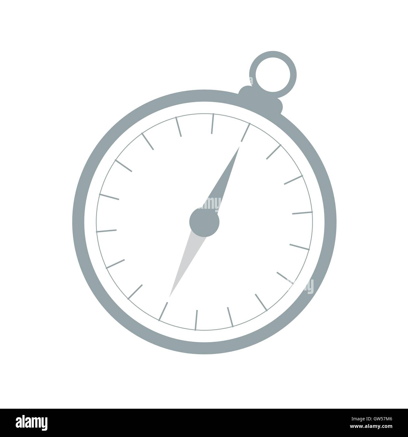 Stylized icon of a colored compass on a white background Stock Vector ...