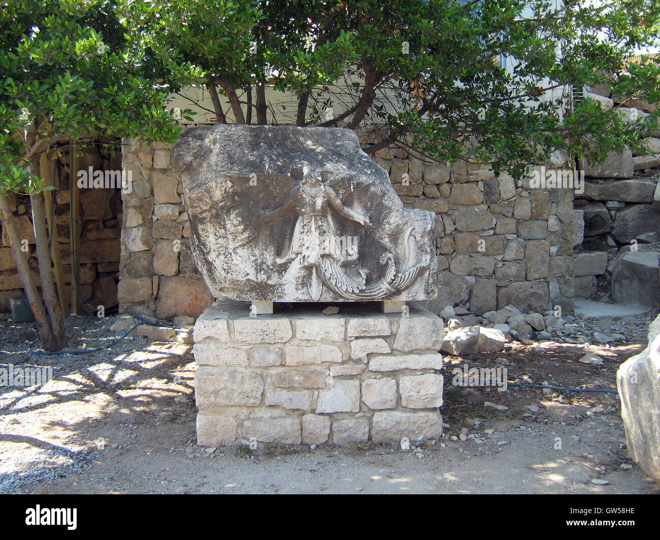 Miletus Archaeological Site Millawanda or Milawata, Balat, Turkey Stock ...