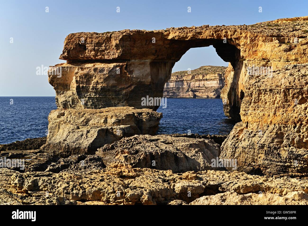 Azure Window - Gozo Stock Photo - Alamy