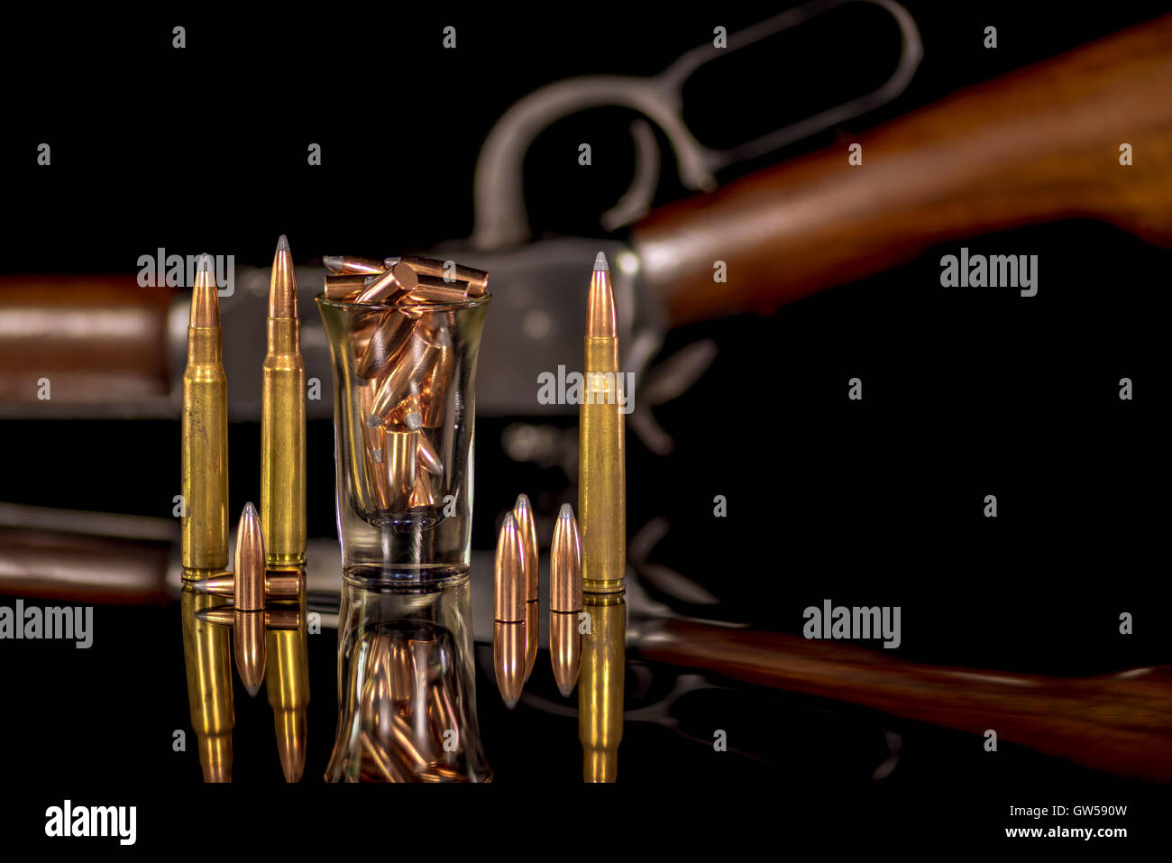 Copper bullets hi-res stock photography and images - Alamy