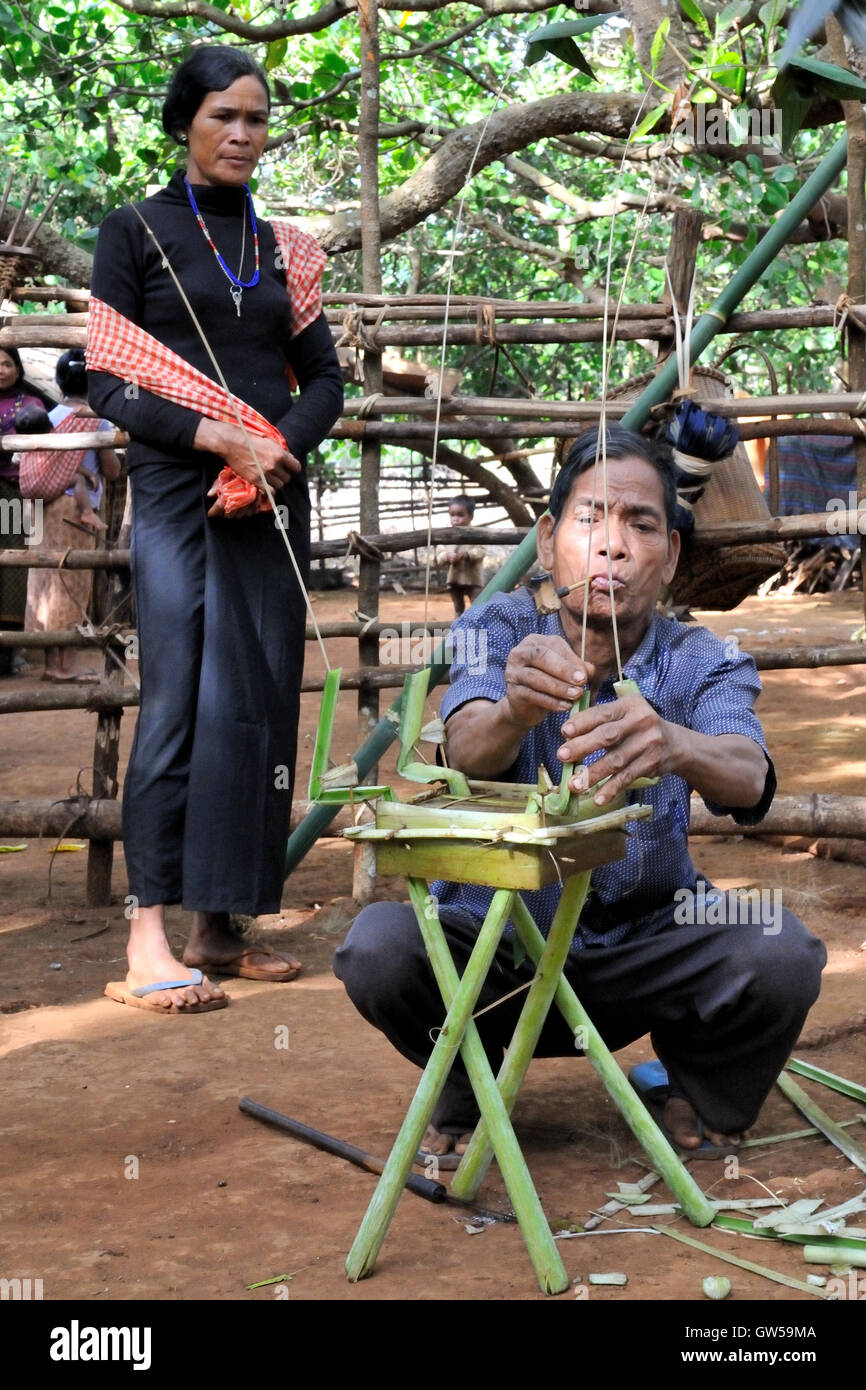 Kroeung Village - village celebration - traditional ceremony Stock ...