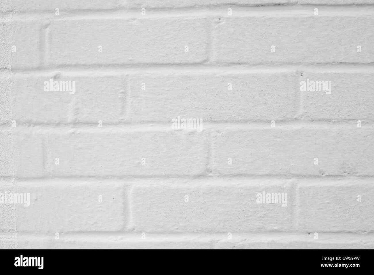 Blank white brick wall. Empty space. Whitewash textured background ...