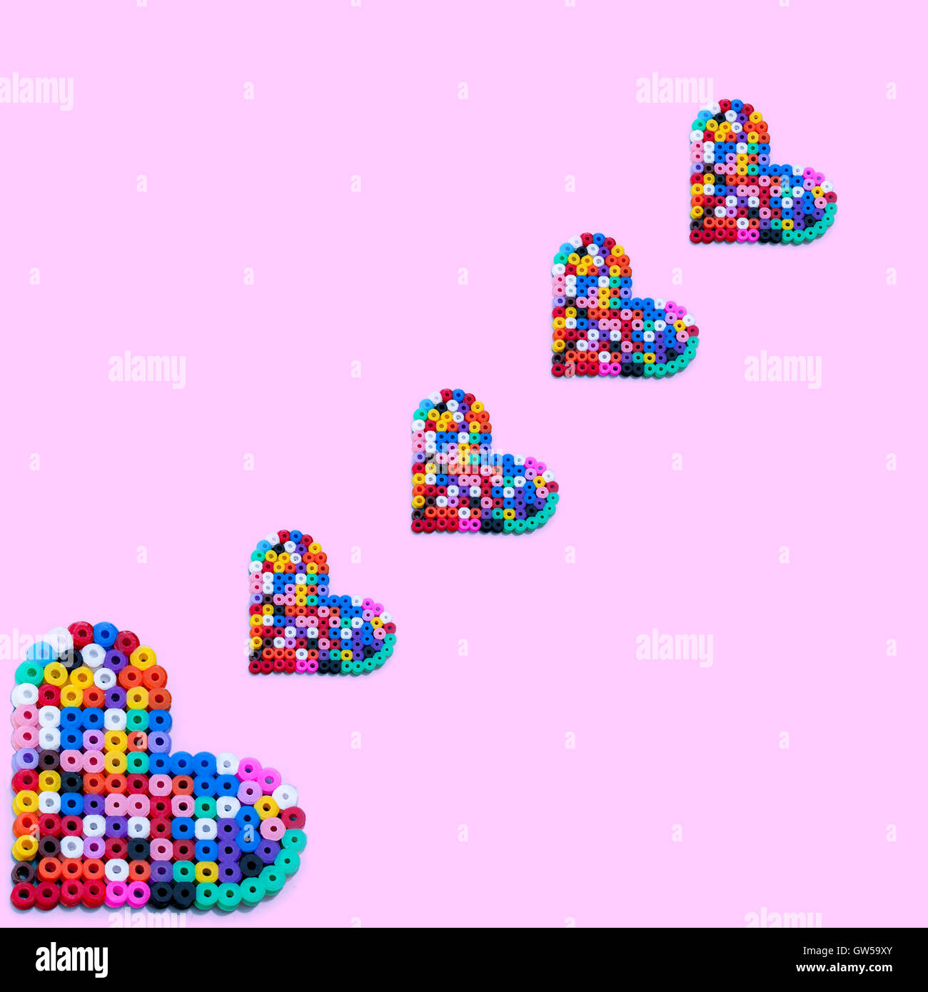 Celebrating wedding anniversary heart shape hi-res stock photography ...