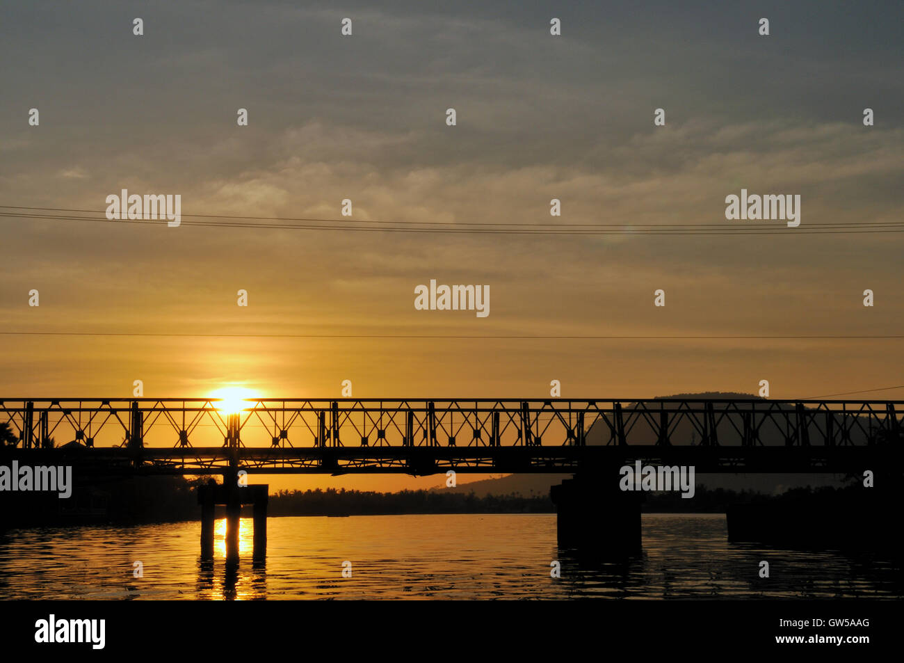 Kampot - colonial houses & port from which fishing boats take off to ...
