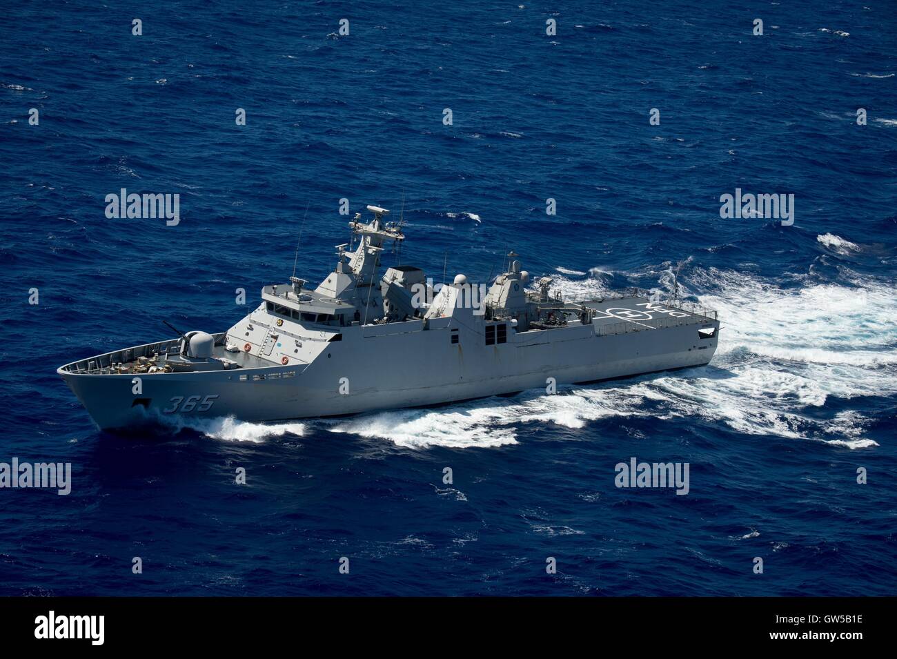 Republic of Indonesia Navy Diponegoro-class corvette KRI Diponegoro ...