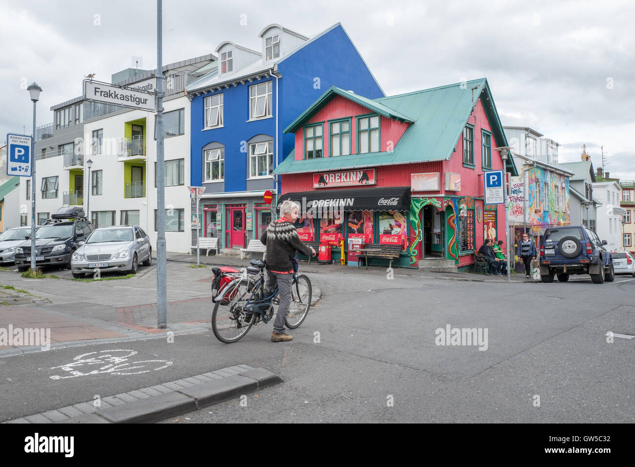 Buildings In Reykjavik Iceland High Resolution Stock Photography and ...