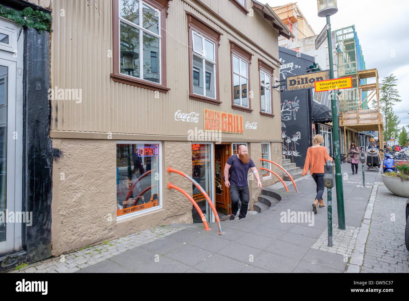 City center Reykjavik, Iceland Stock Photo - Alamy