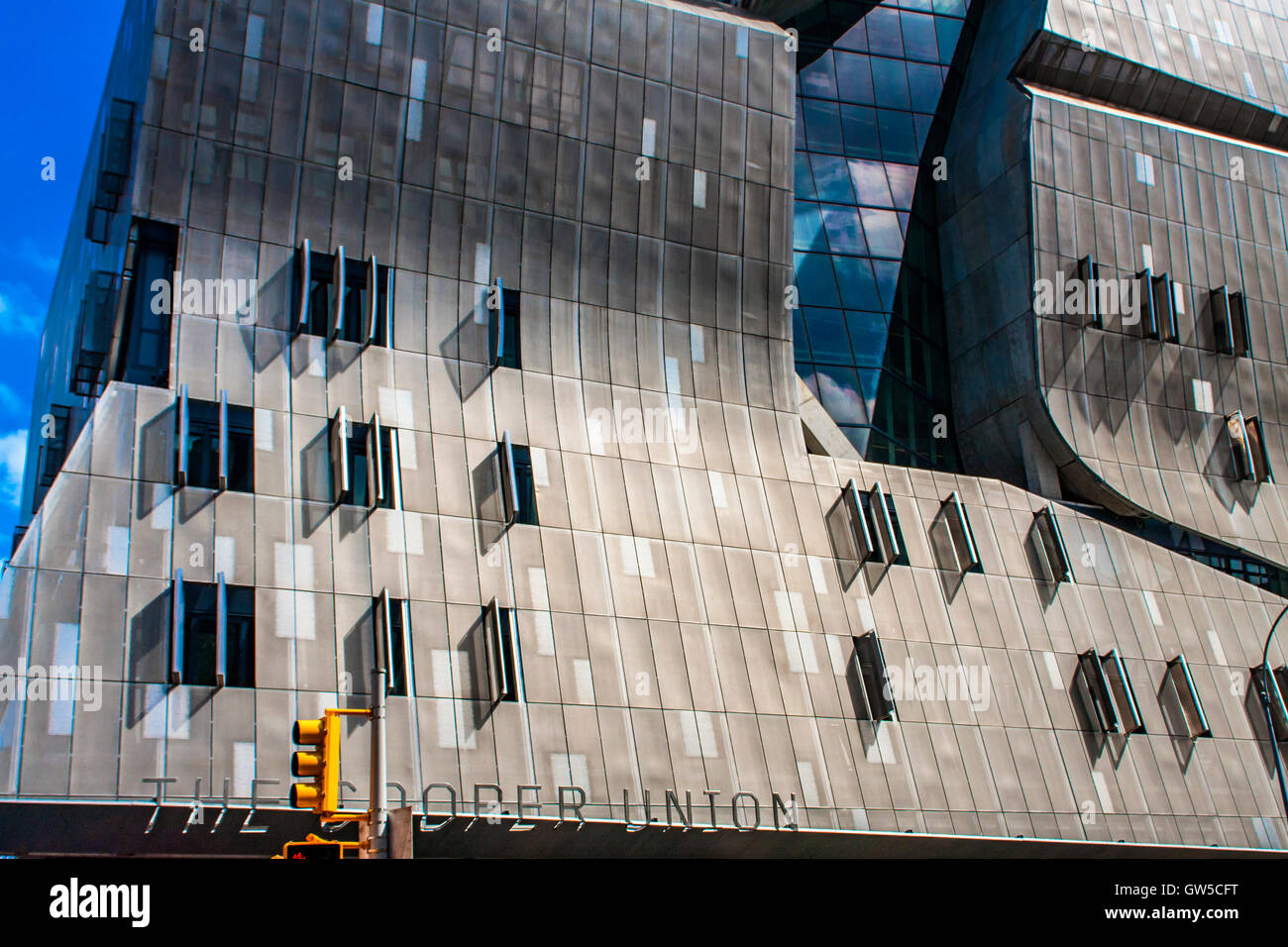 41 Cooper Square building in New York Stock Photo - Alamy
