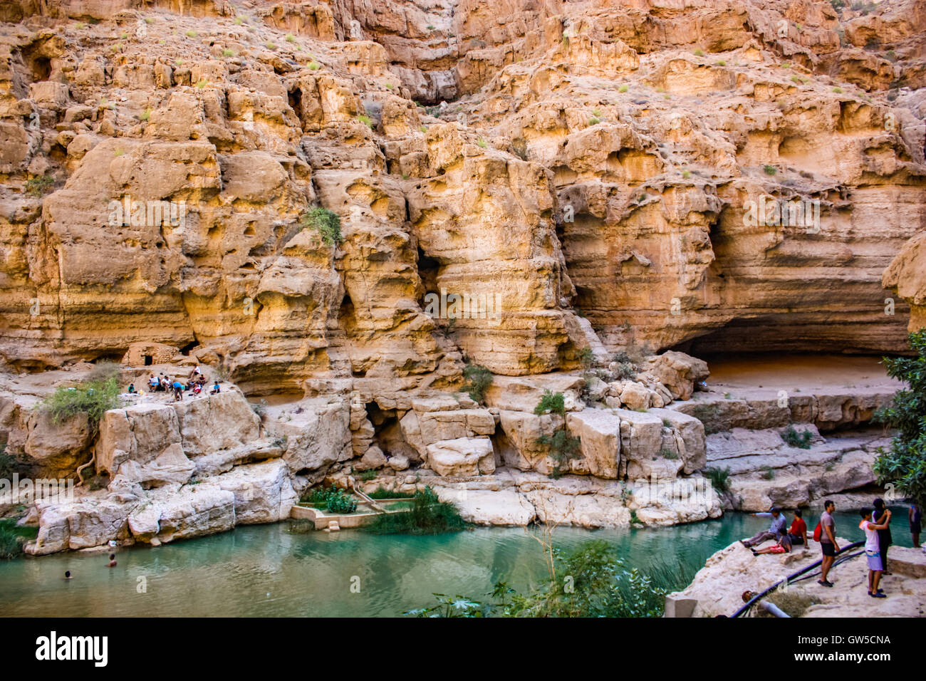 Wadi shab summer hi-res stock photography and images - Alamy