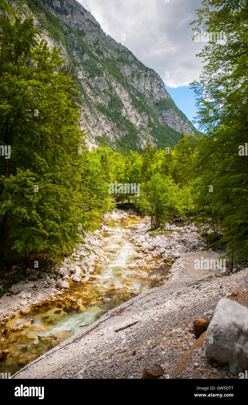 Savica waterfall, Slovenia Stock Photo - Alamy