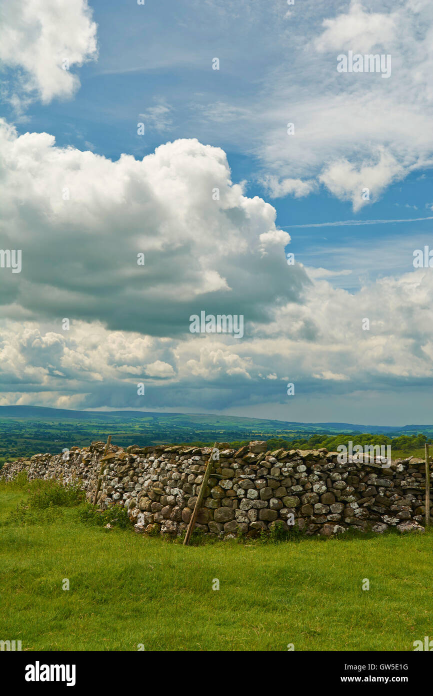 Scenic views near to Ingleton - Yorkshire Dales, England, UK Stock ...