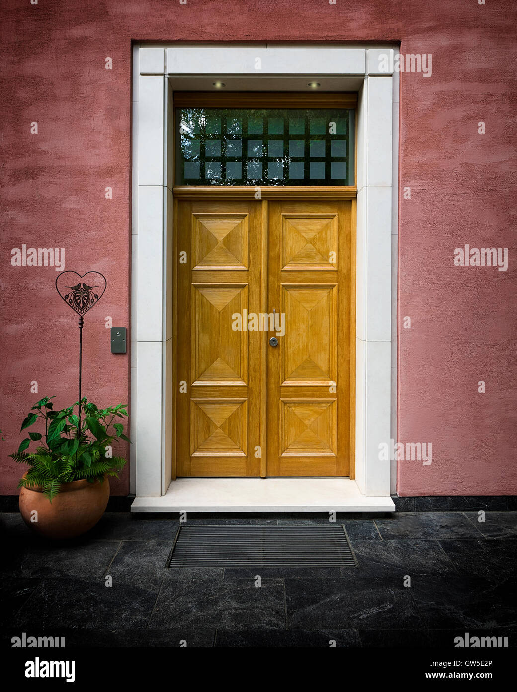 Beautiful view wooden door hi-res stock photography and images - Alamy