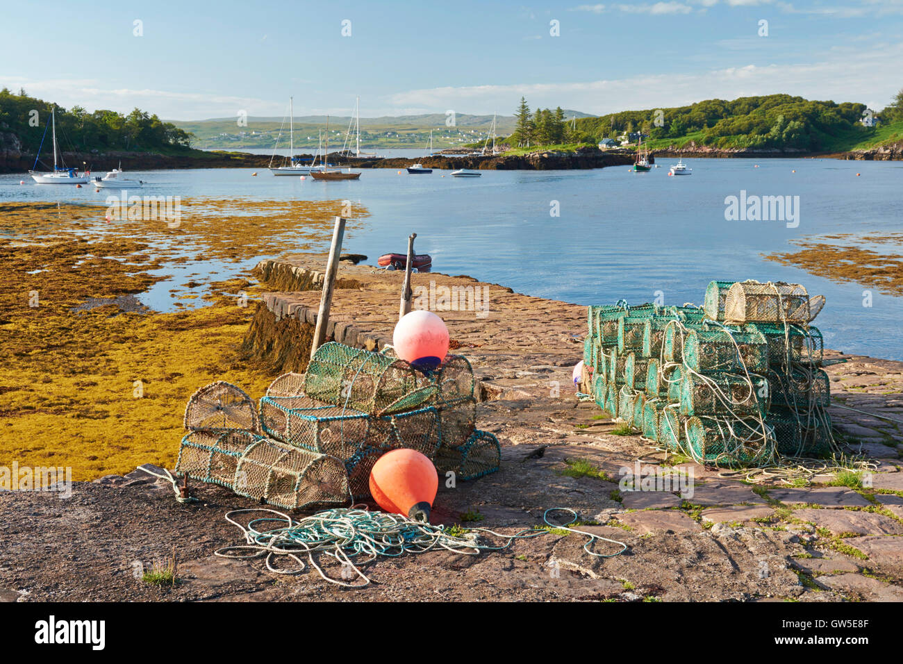 Loch Gairloch, Badachro, Scottish Highlands, UK Stock Photo - Alamy