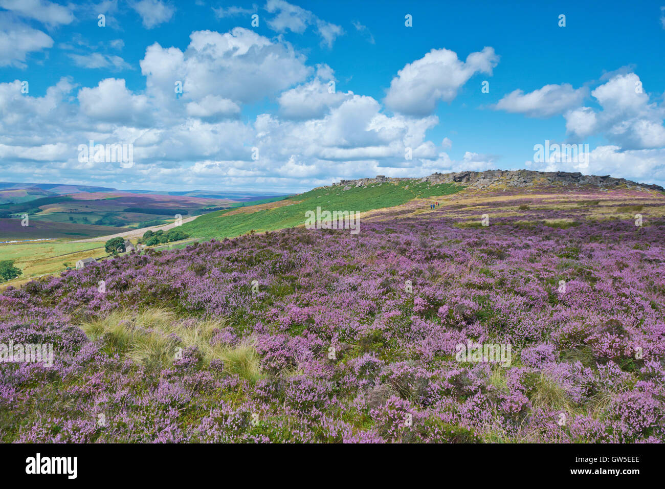 Stanage Edge, Peak District, England, UK Stock Photo - Alamy