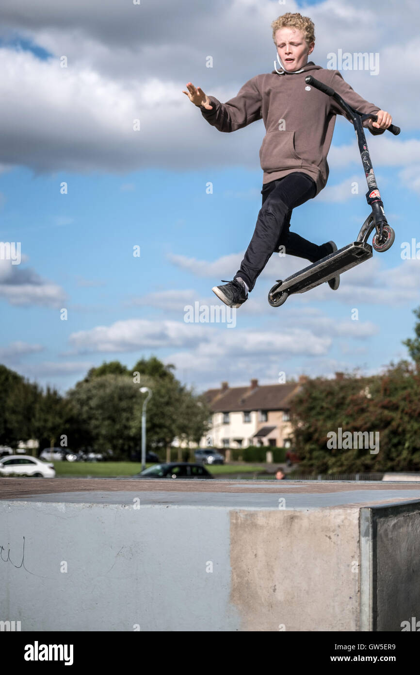 Stunt Scooter High Resolution Stock Photography and Images - Alamy