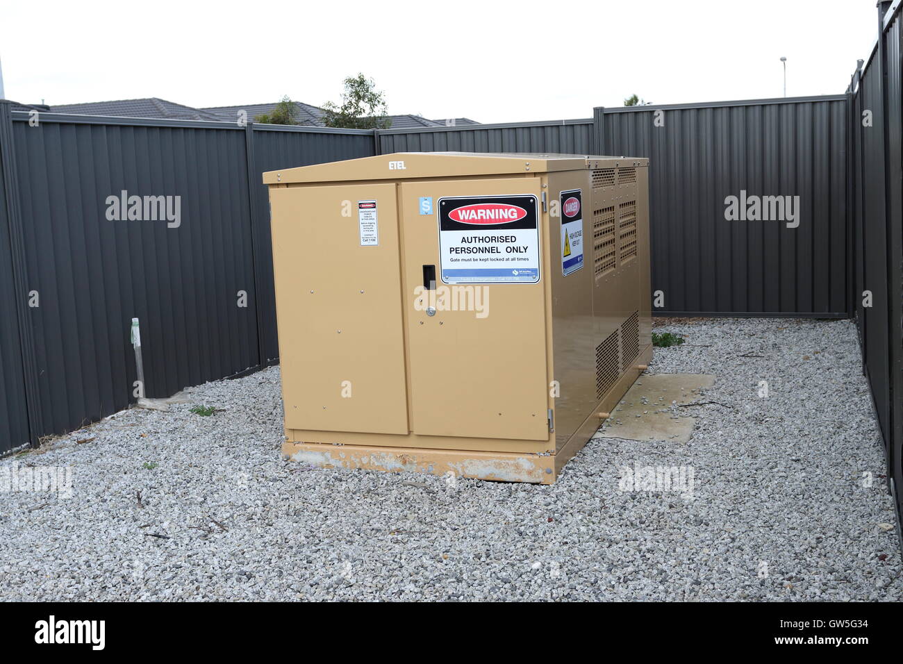 Underground Power Cables station in Melbourne Victoria Australia Stock ...