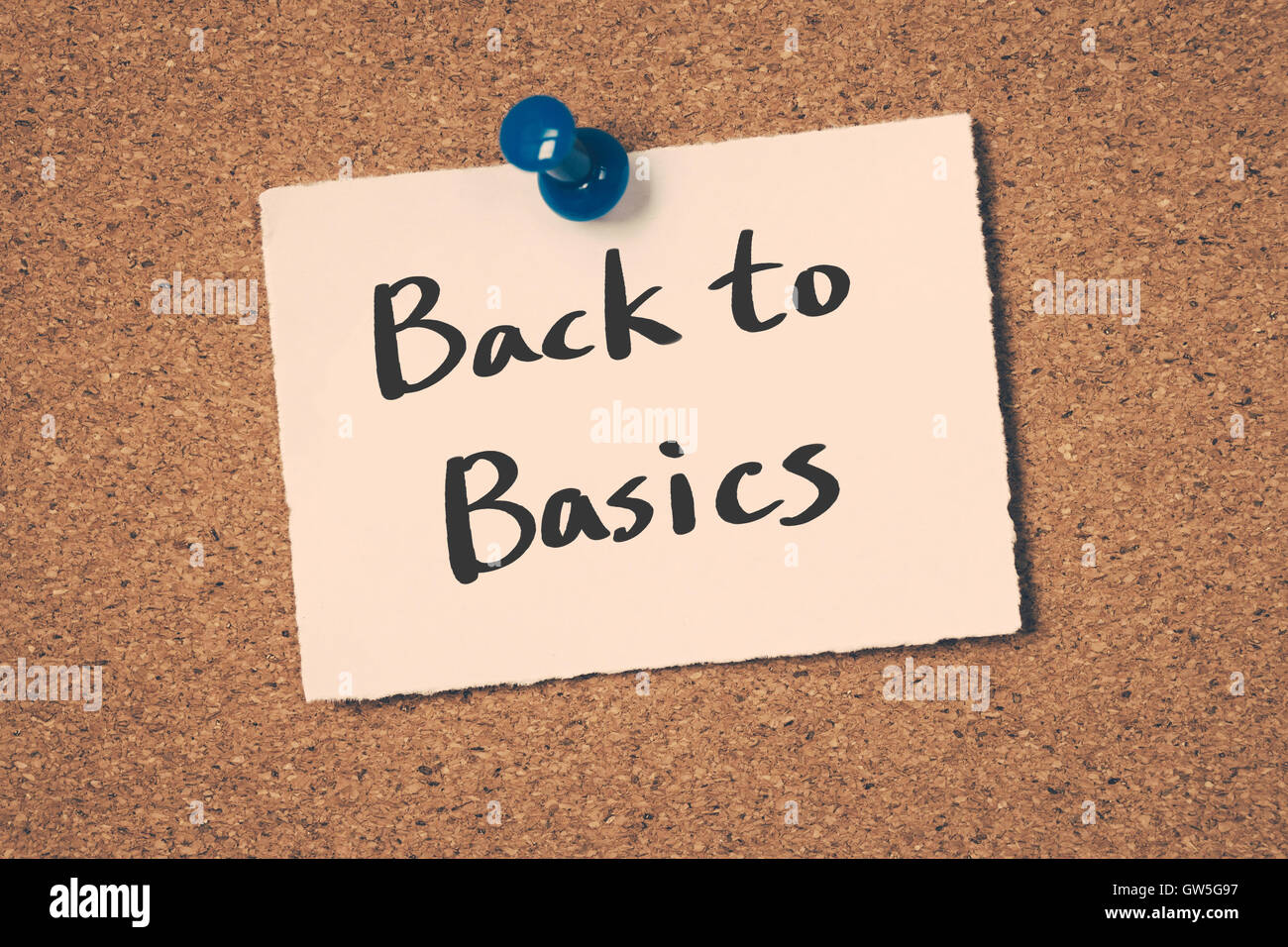 Back to basics Stock Photo - Alamy