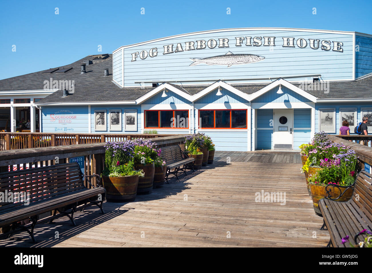 Pier 39 restaurant san francisco hi-res stock photography and images ...
