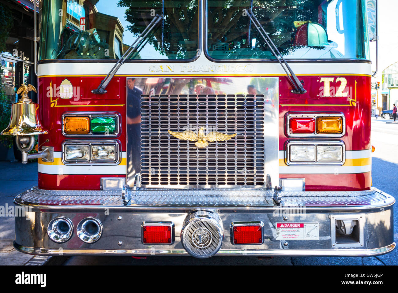 Fire truck detail hi-res stock photography and images - Alamy