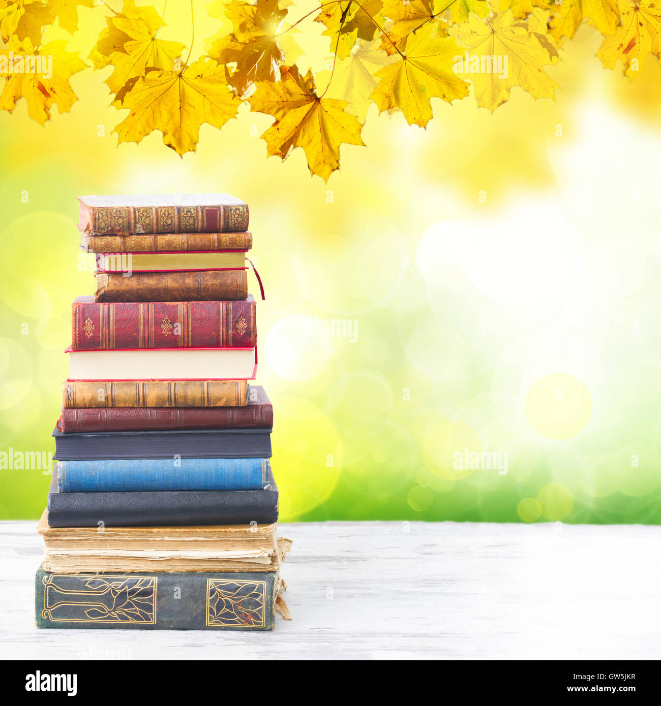 set of books Stock Photo - Alamy