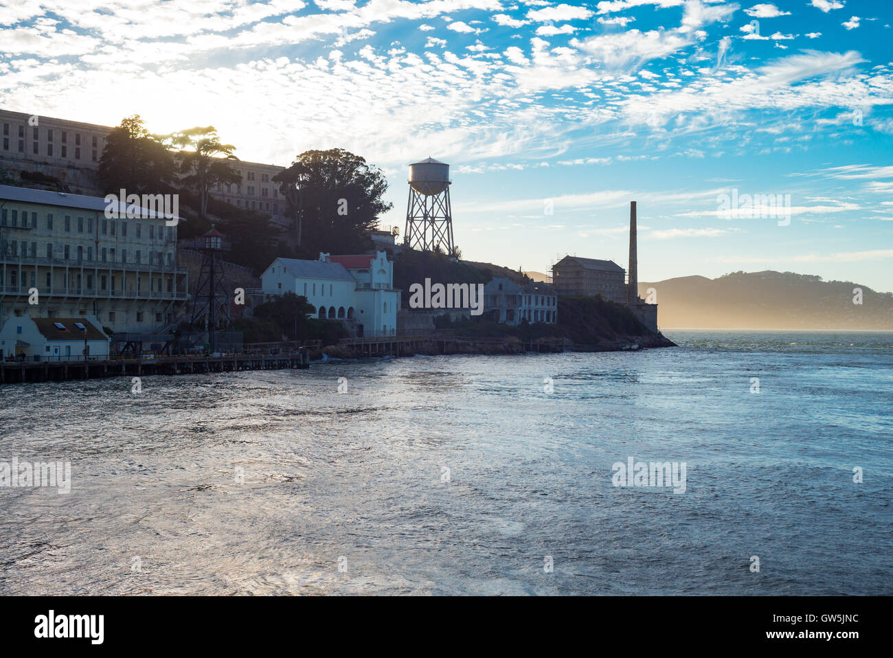 Alcatraz island view city hi-res stock photography and images - Alamy