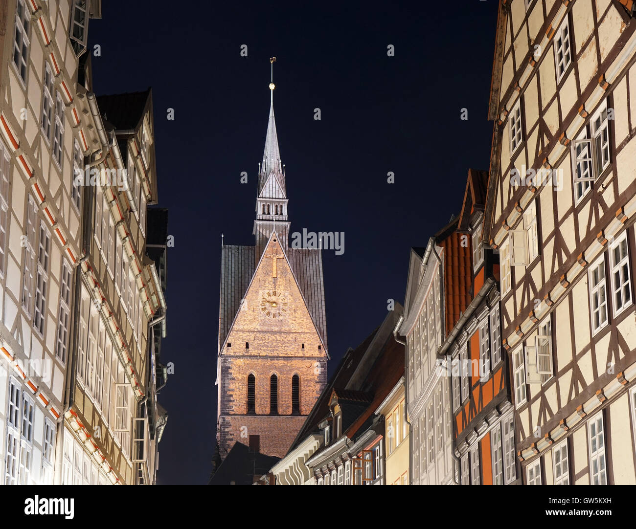 Old city of hannover hi-res stock photography and images - Alamy