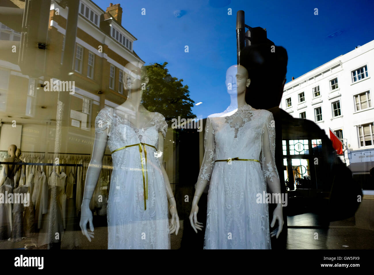 London Shop Window Stock Photo - Alamy